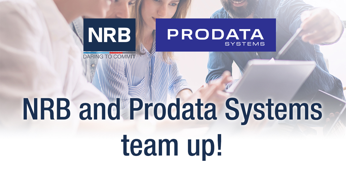 Toenadering tussen NRB en Prodata Systems | NRB